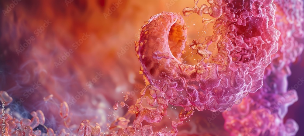 Detailed Microscopic Human Embryo at Morula Stage Highlighting Cell ...