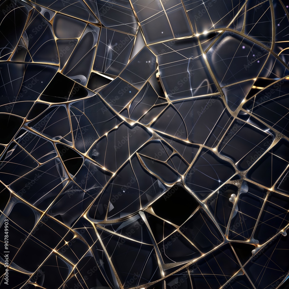 Neuromorphic Computing Abstract Representation Of A Complex Neural Network With Interconnected