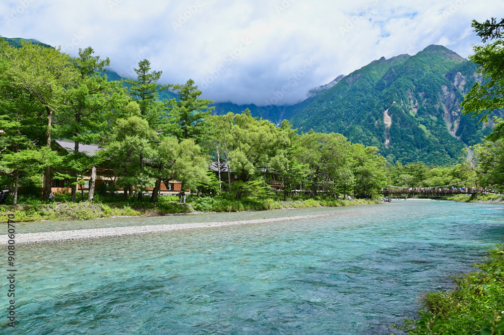 Nature Scenery of Kamikochi in the Northern Japan Alps of Nagano ...