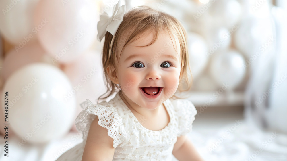 Illustrate significant milestones, such as a baby girl taking her first ...