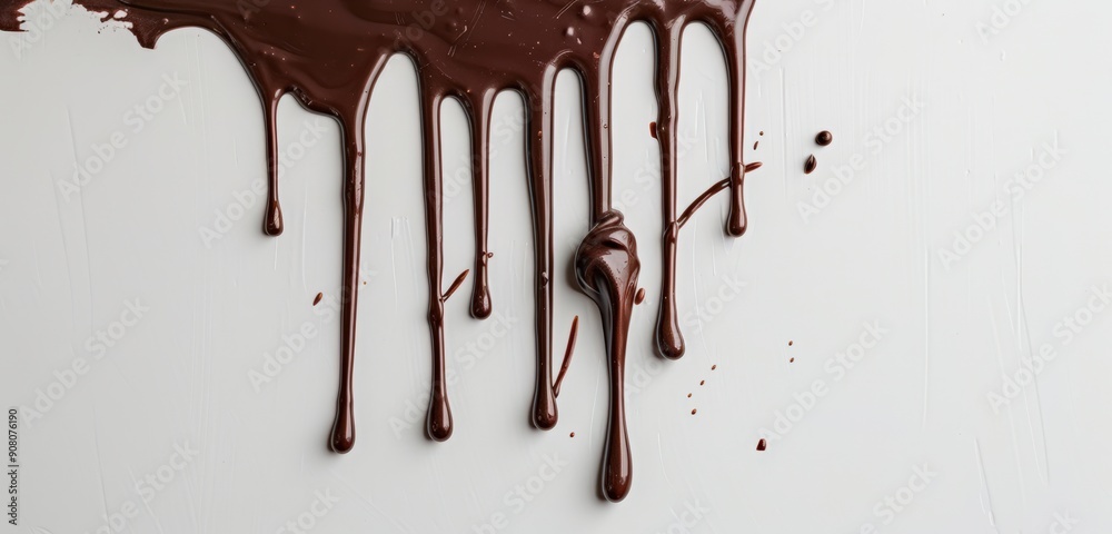 chocolate dripping down with the text "International Chocolate Day ...