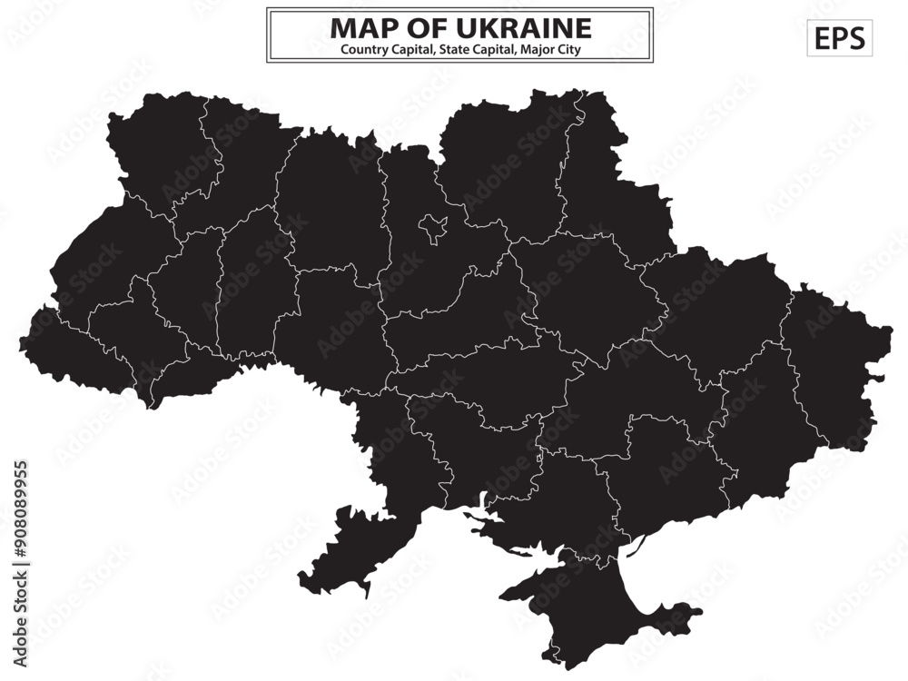 Geography politics map of countries. Map of country with capital, state ...