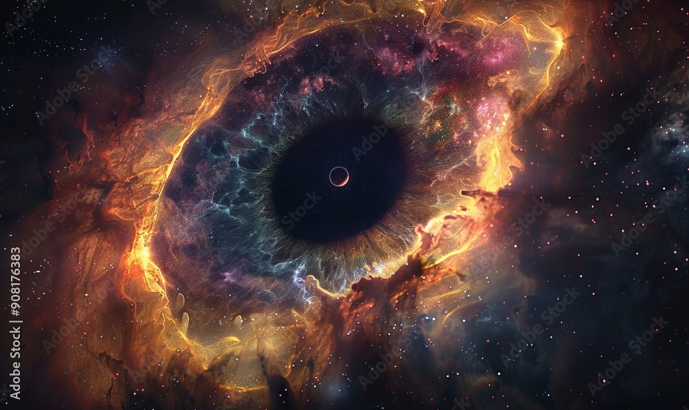 The mesmerizing Helix Nebula, a cosmic eye gazing across space ...
