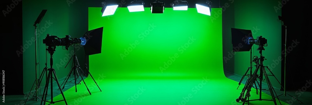 Professional Green Screen Studio Setup for Video Production - A ...