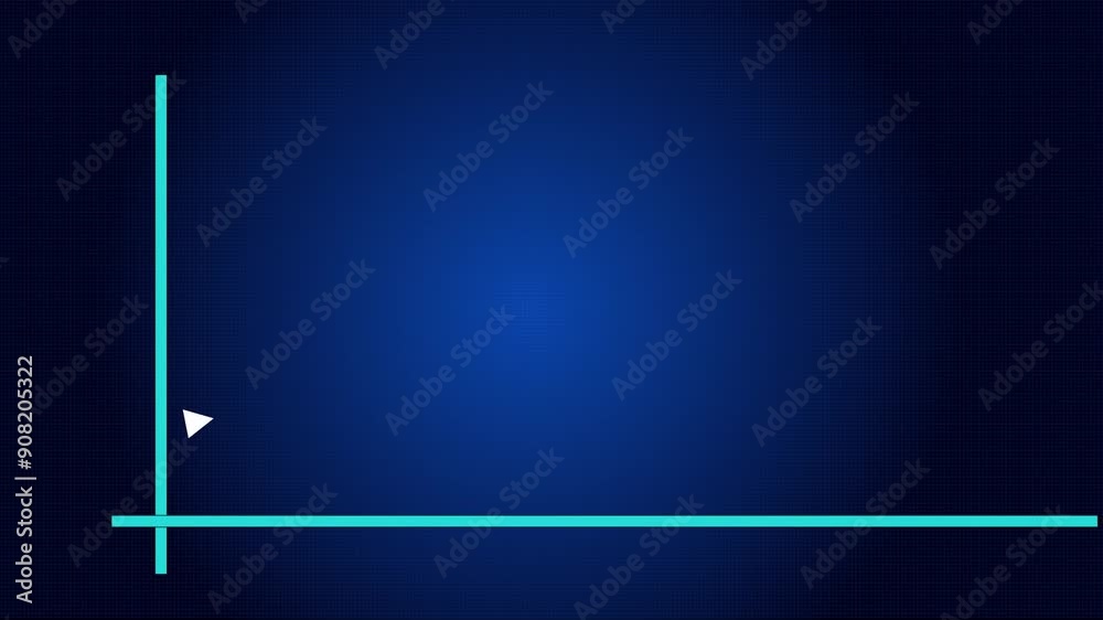 business graph showing growth, Graph animation on white background ...