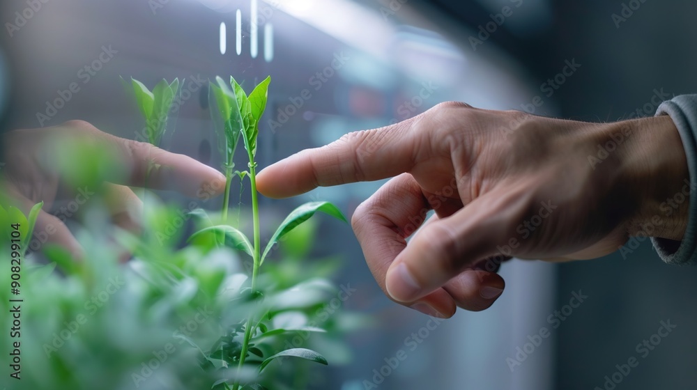 Engaging Interactive Touchscreen Display Illustrating Digital Product ...