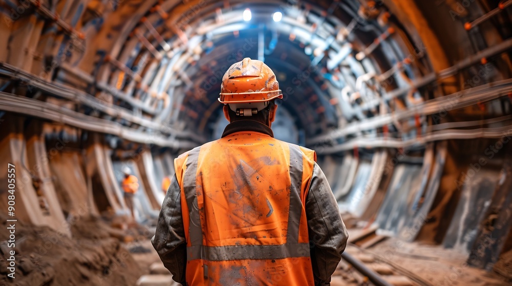 Engineer to wear workwear clothing safety Technician control ...