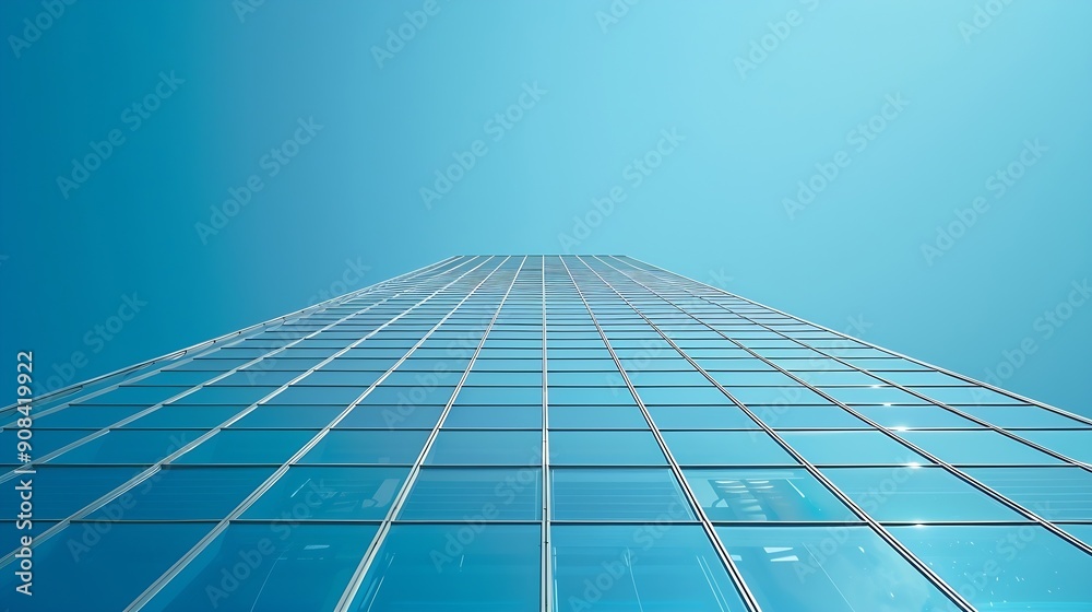 Blue sky background wallpaper copy space architecture white urban ...
