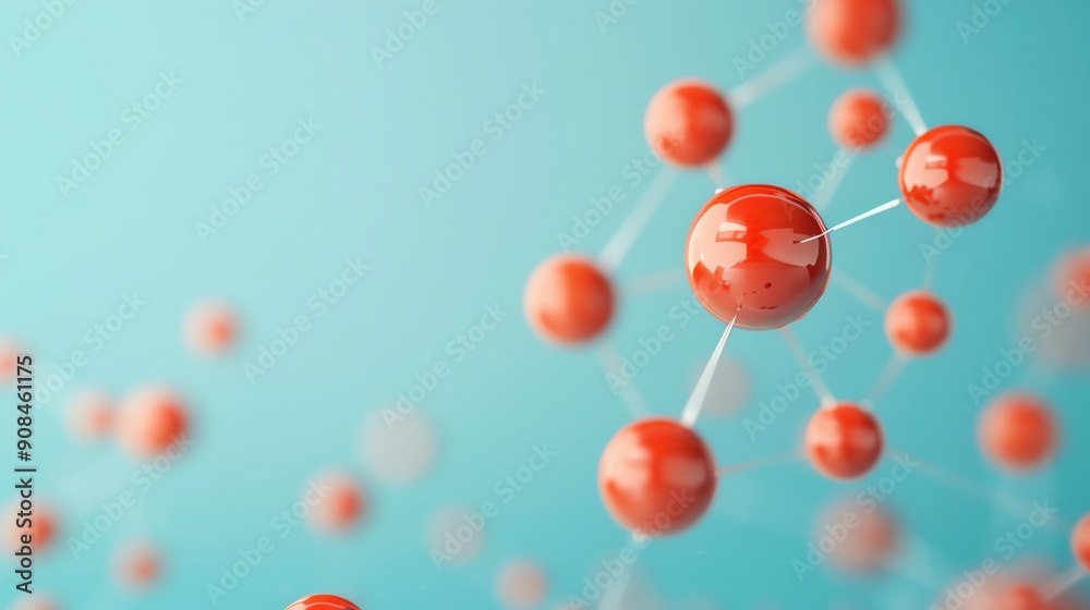 Atomic reaction showing the formation of a chemical bond Stock ...