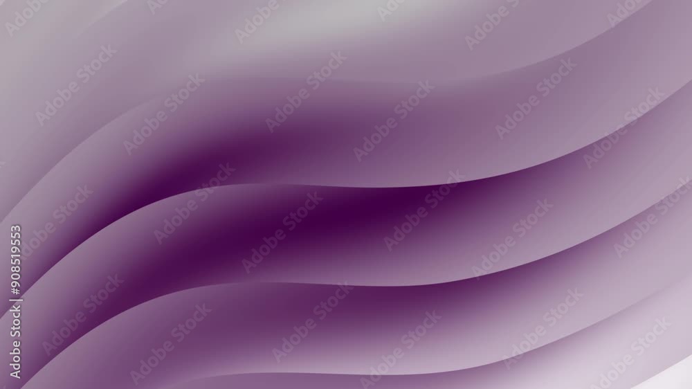 Wave abstract purple wave animation. Seamless loop 4k. Purple ...