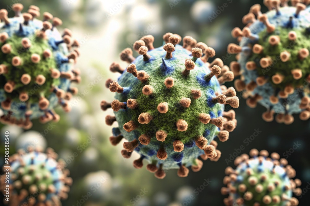 Adeno-associated virus capsid structure, protein spikes. AAV virus ...