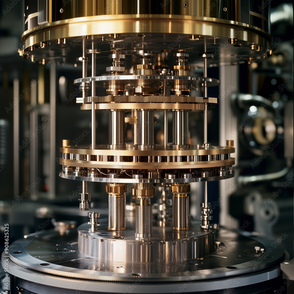 Abstract background banner, slide for solid state physics, science and ...