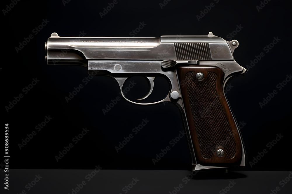 Historic FN Model 1900 Semi-Automatic Pistol: A Depiction of Classic ...