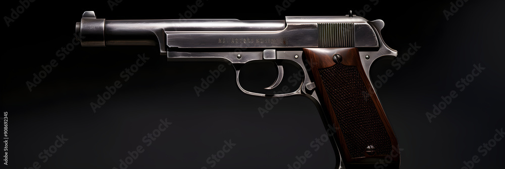Historic FN Model 1900 Semi-Automatic Pistol: A Depiction of Classic ...