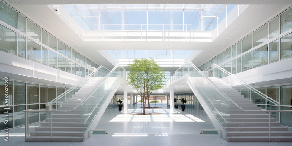 Atrium at St John's College by AGT Architects, a modern architectural ...