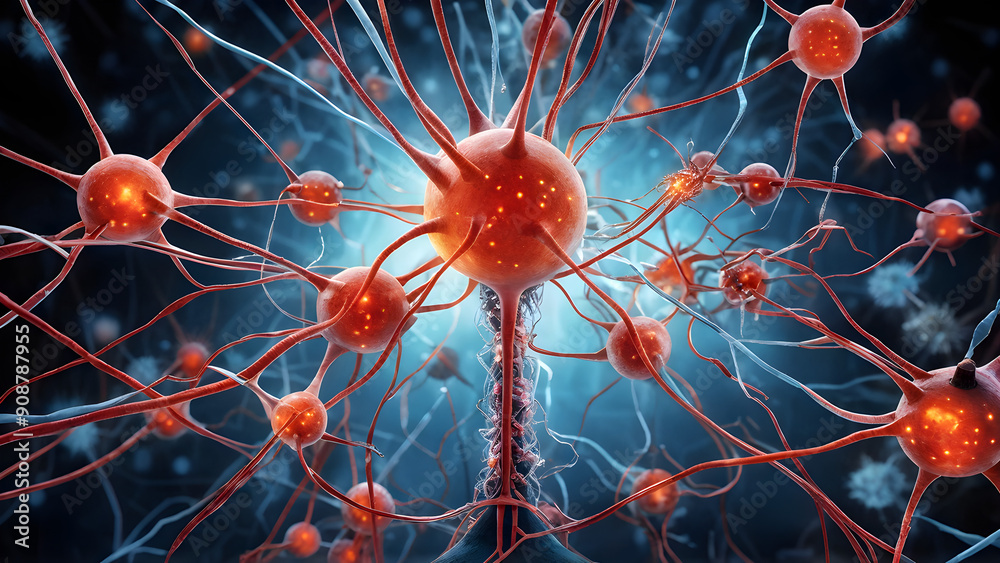 An example of neurology that shows how neurotransmitters are released ...