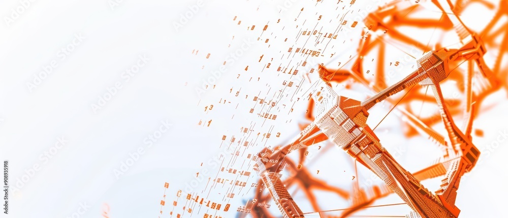 Explosive Six Sigma banner template with modern graphics of process ...