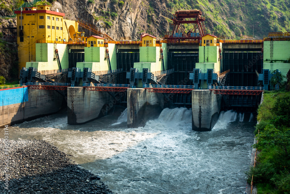 Poster The Chamera-II hydroelectric power plant in Chamba district ...