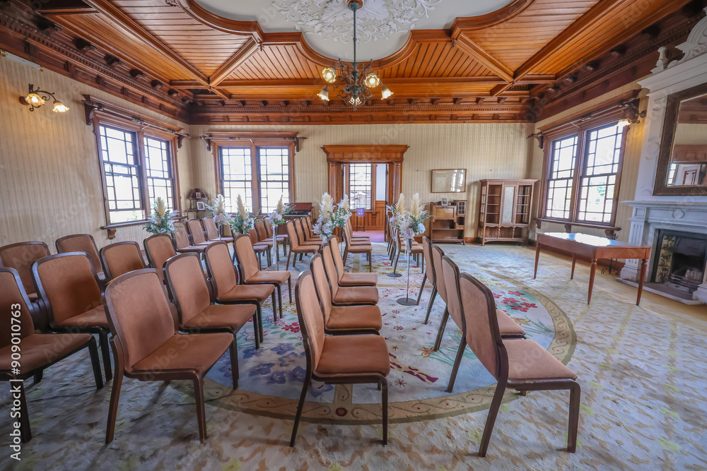 May 17 2024 the interior Interior decoration of Yanagawa Ohana, japan ...