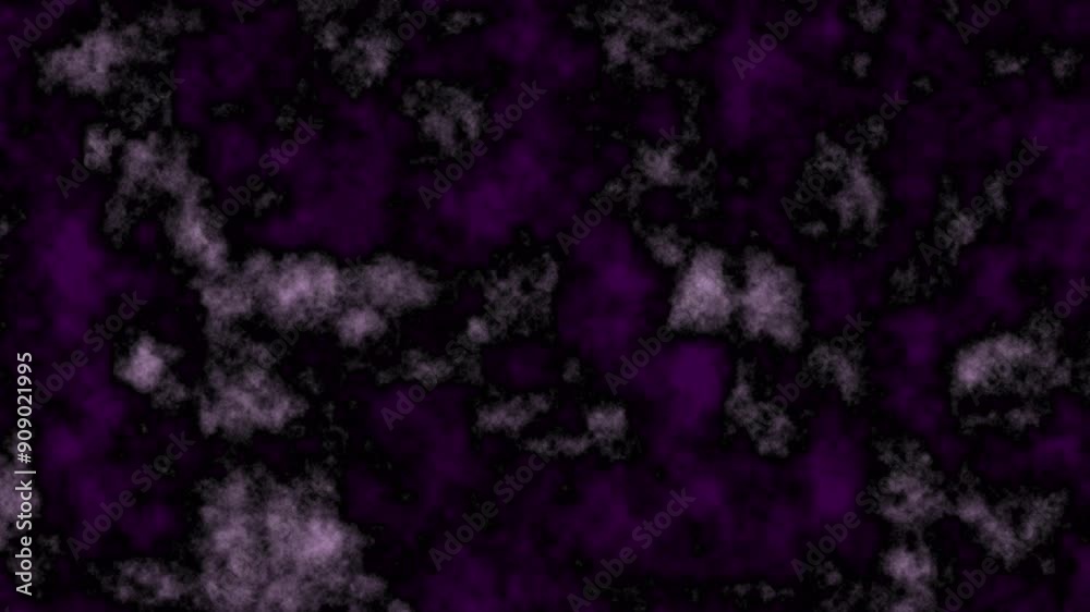 purple fog and smoke noise in the dark, Abstract digital black ...