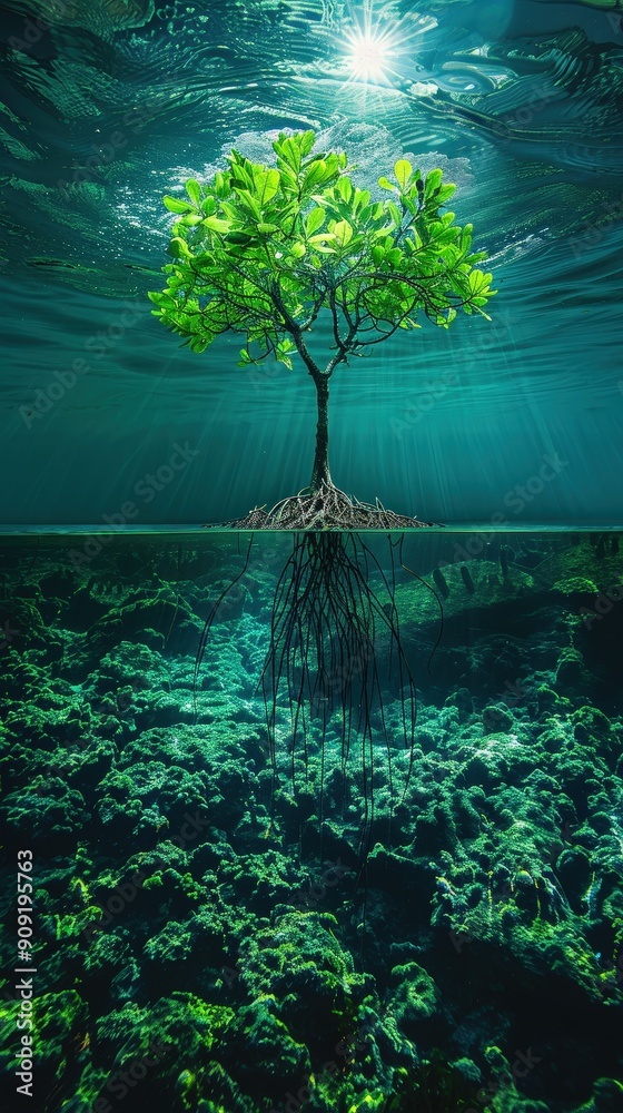 A coastal mangrove reforestation project enhancing marine biodiversity ... A coastal mangrove reforestation project enhancing marine biodiversity ...