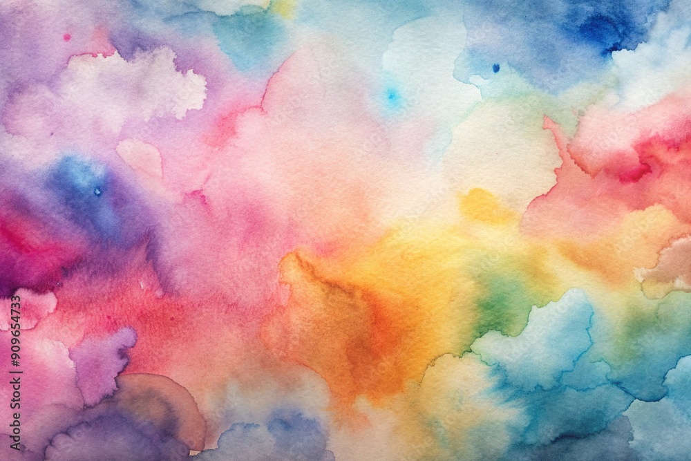 Watercolor abstract patterns featuring soft and fluid designs with ...