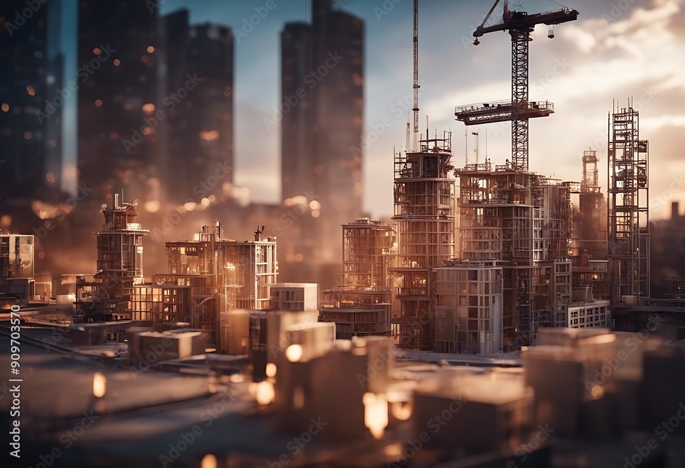 architecture engineering construction project professional block build ...