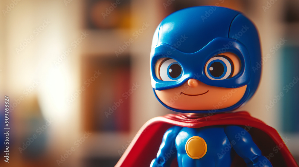 Children can use this blue plastic toy to develop their imaginations ...