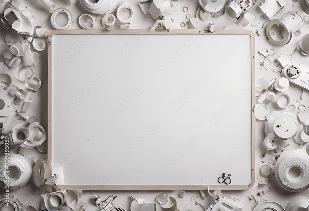 office background presentation board stain texture isolated erase ...