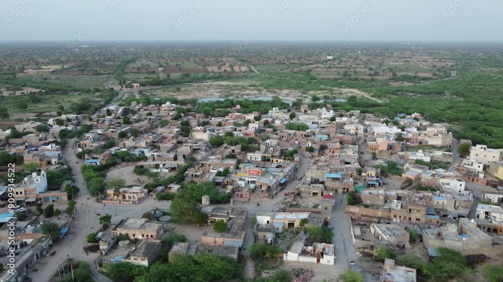 Birami, Rajasthan, India 21st July 2024: Chhajed Bhuwal Mata Mandir ...