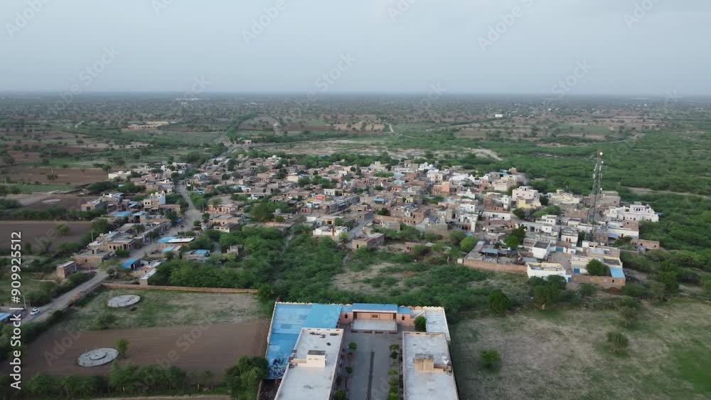 Birami, Rajasthan, India 21st July 2024: Chhajed Bhuwal Mata Mandir ...