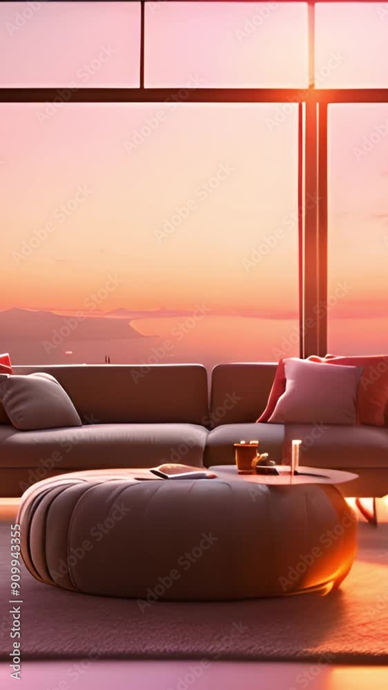 luxury living room, animated virtual backgrounds, stream overlay loop ...