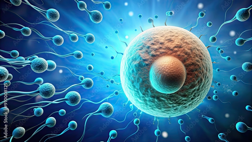 Medically accurate of sperms fertilizing a human egg , sperm ...