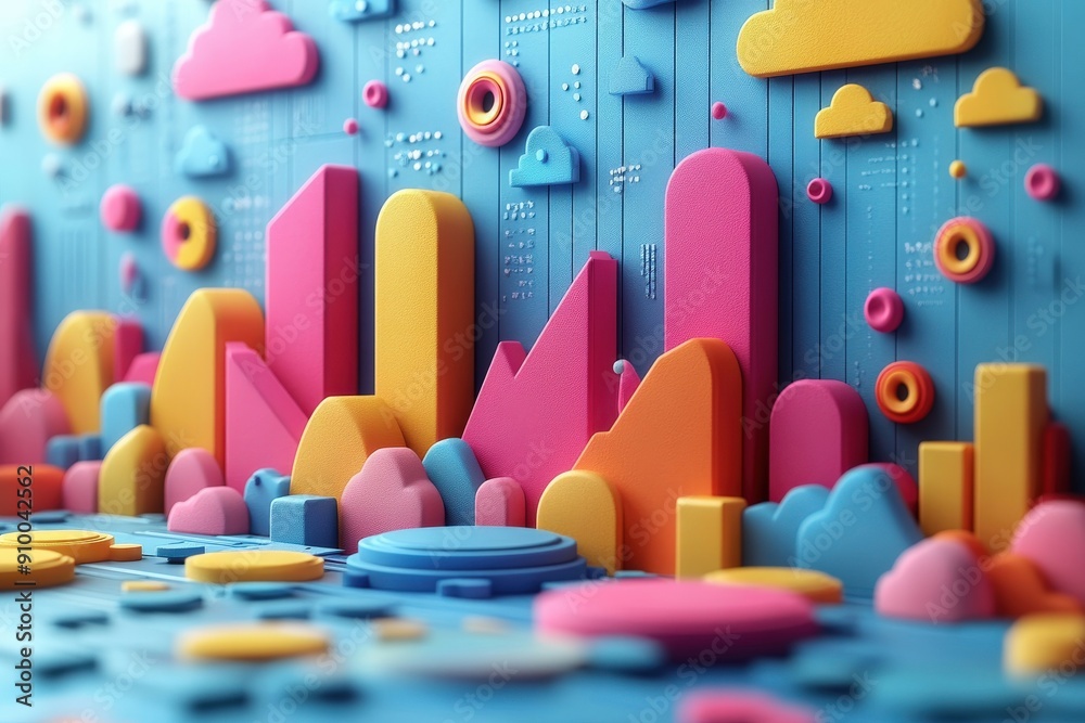 Marketing online with strategy optimization: A 3D render of strategy ...