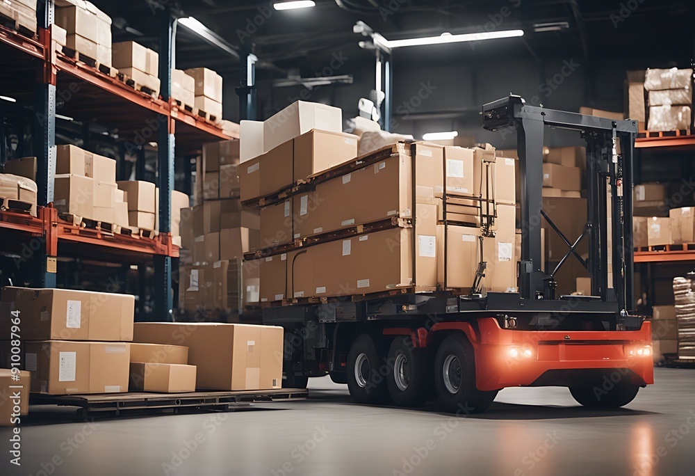 cargo process parcels loader handling high loading aircraft aerodrome ...