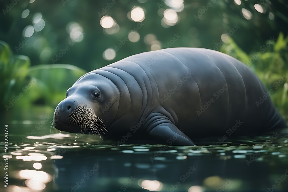 manatee hippo animal hippopotamus mammal wildlife nature water zoo wild ...
