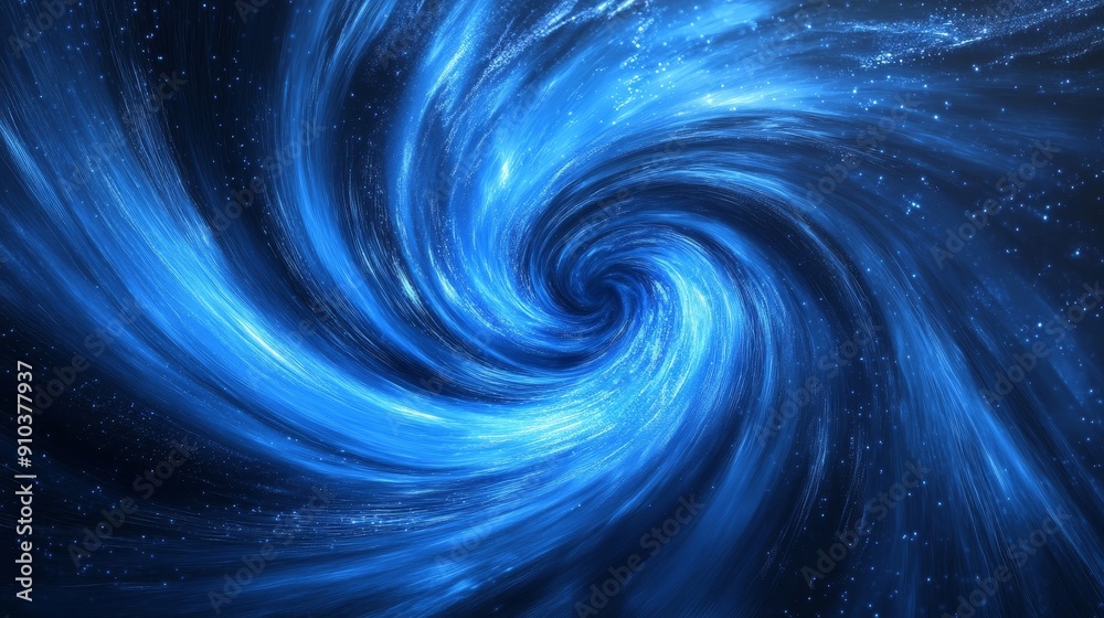 Abstract Blue Vortex Background - A captivating image of a blue vortex ...