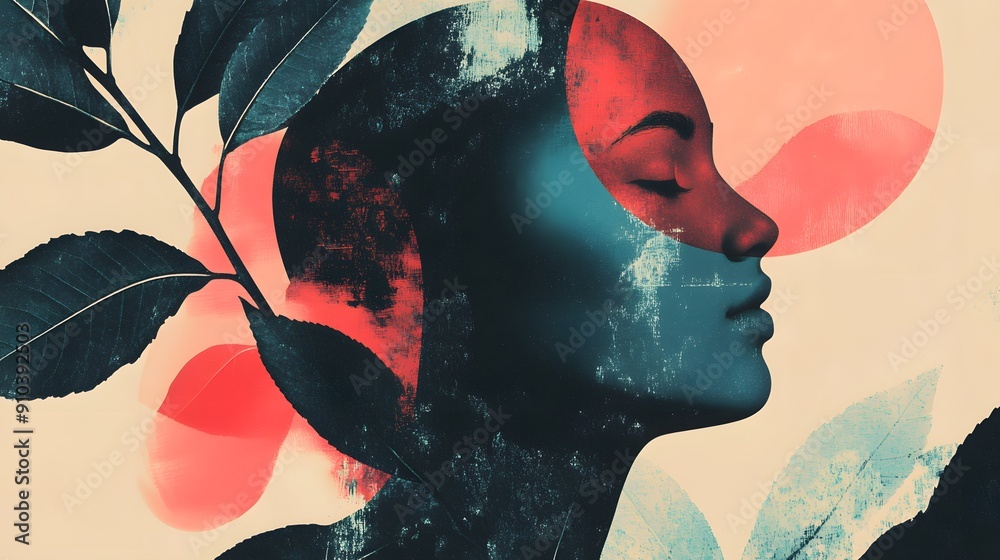 An image that shows visual hierarchy, using different sizes, colors ...