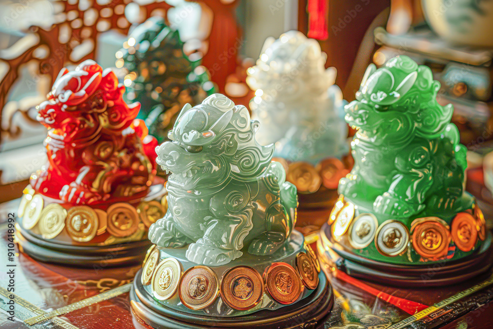 Jade Pixiu statue,pixiu symbol,pixiu Chinese,Pixiu is a symbol of good ...