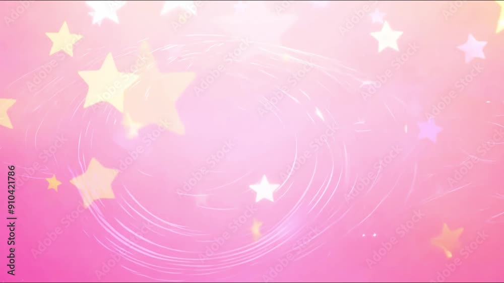 Soft pastel starry background for baby showers and children’s events ...