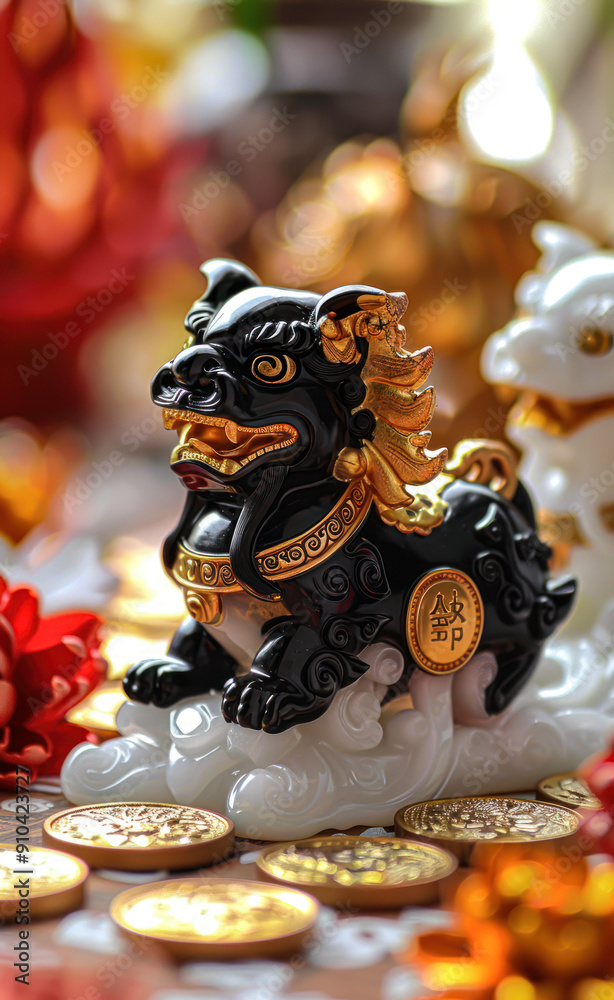 Jade Pixiu statue,pixiu symbol,pixiu Chinese,Pixiu is a symbol of good ...