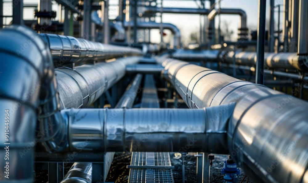 Transporting CO2 through industrial pipes for underground storage A ...