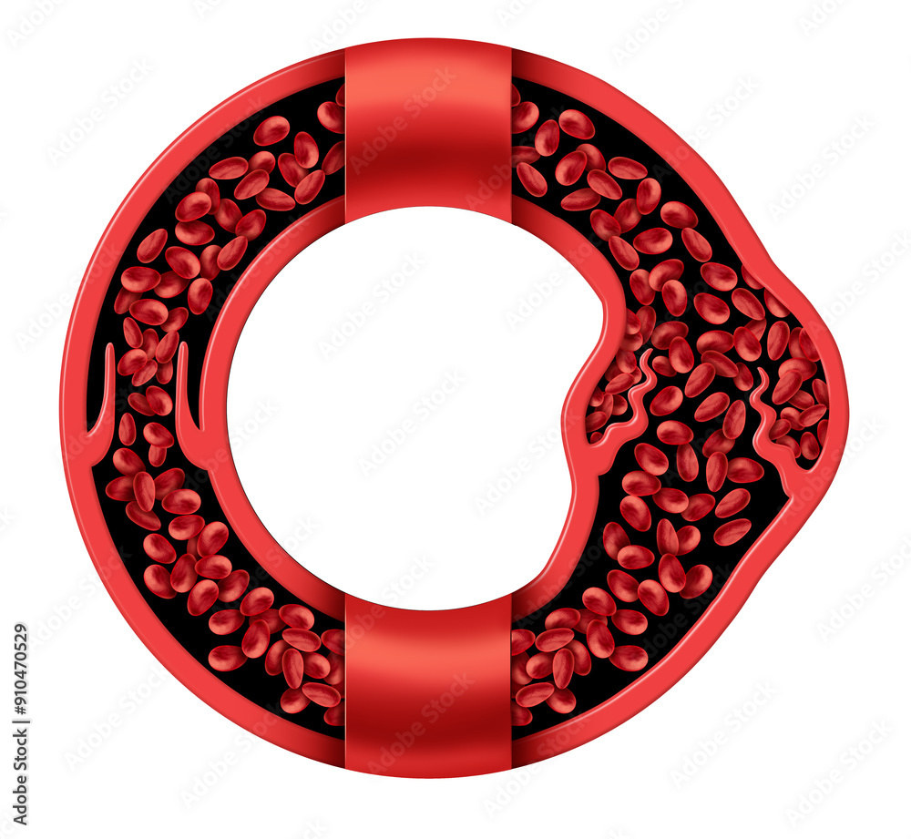 Venous Insufficiency Vein Disease as a damaged or weakened valve in ...