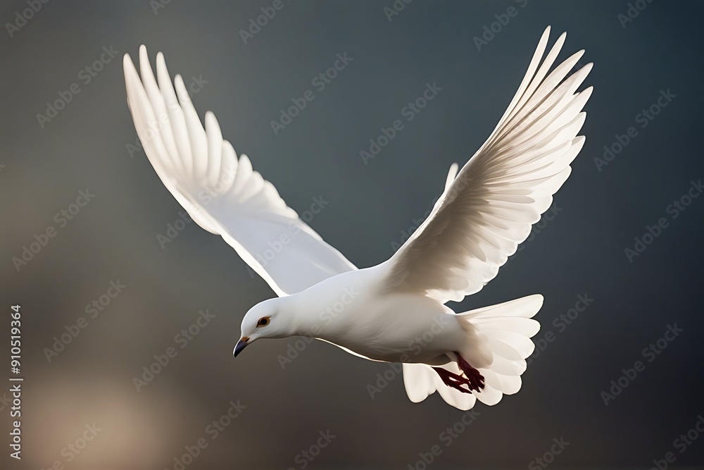 dove flight white 1 pigeon bird flying fly spiritual holy peace spirit ...