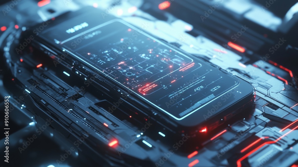 high-resolution, ultra-realistic, 4K, cinematic image of futuristic ...