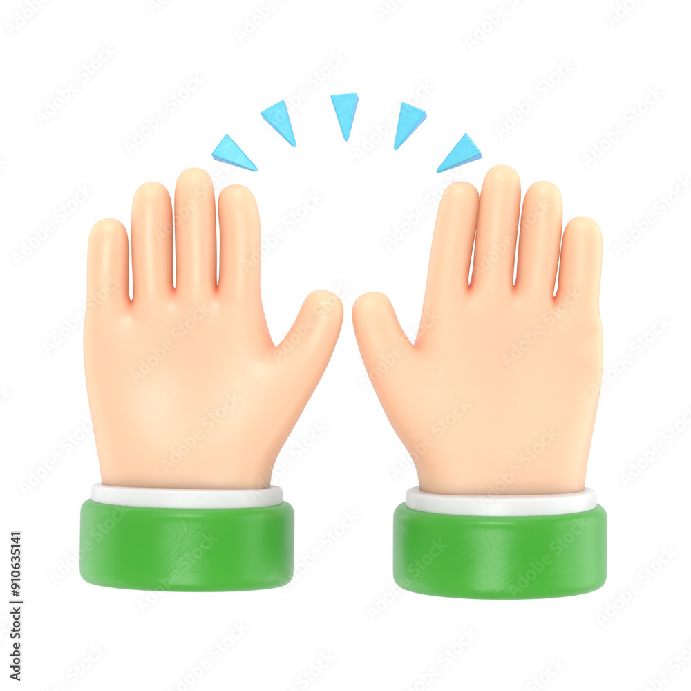 Transparent Backgrounds Mock-up. Raising hands to celebrate line art ...