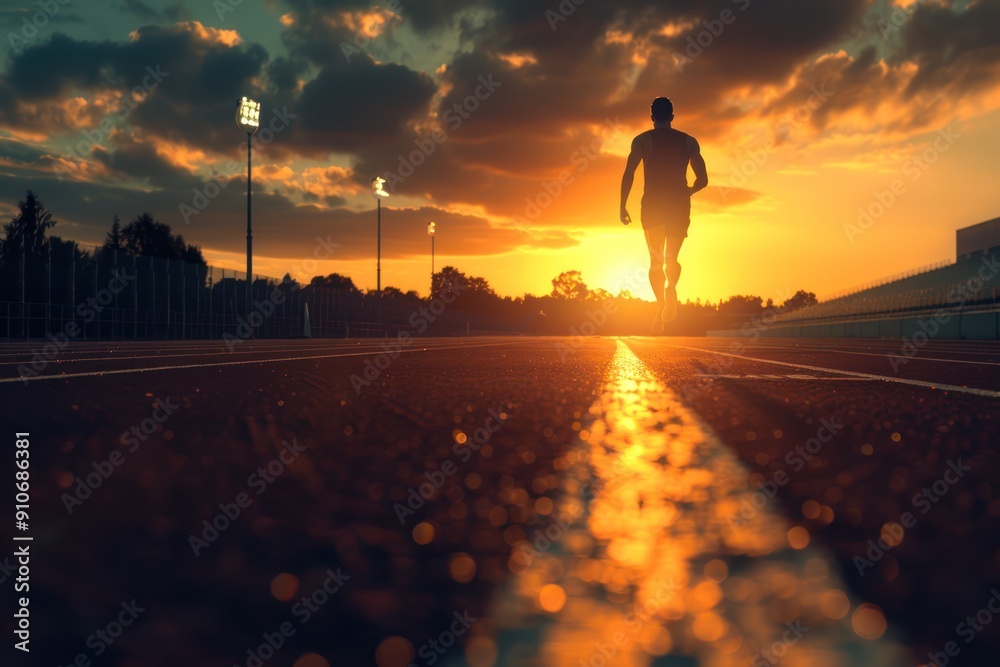 Olympic Spirit: Athletes Competing in Various Sports at the ...