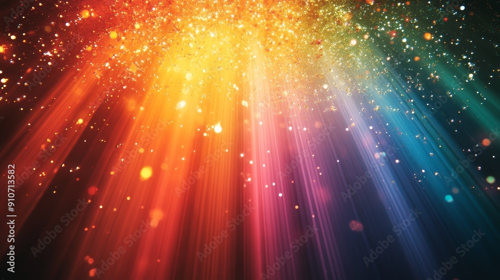 Detailed Illustration of Light Diffraction Patterns Showing the ...