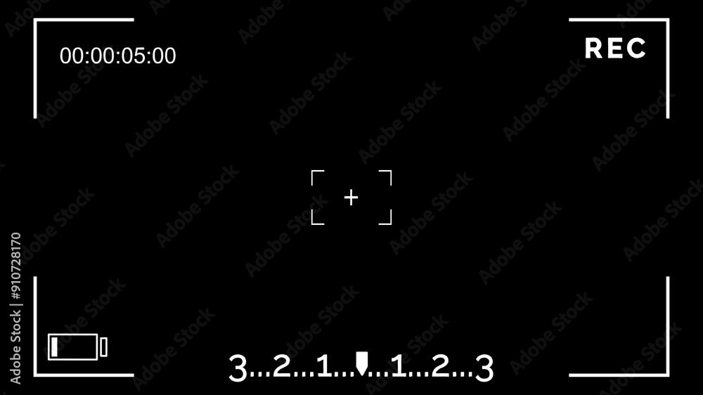 Screen Recording animation on transparent background, bland mode ...