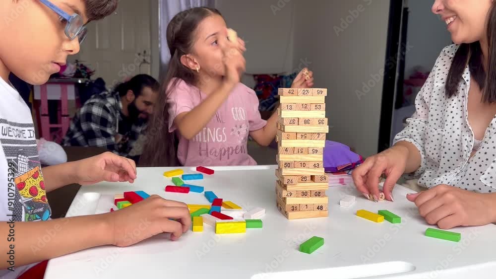 International Children Day. Beautiful Latino children playing with ...